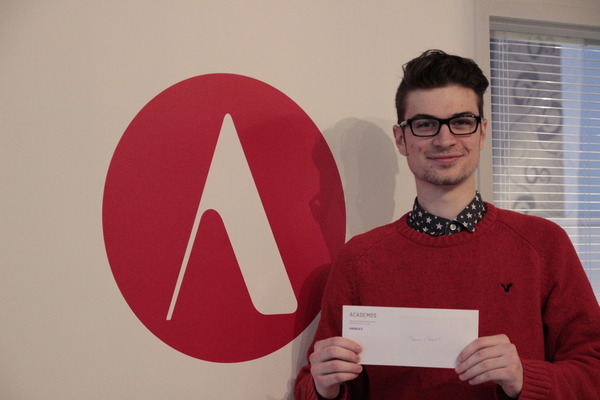 Thomas Clément gagne 500$ pour réaliser sa passion! — Academos